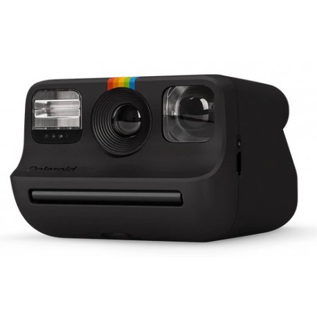 Instant Camera Polaroid Go Camera (black) + Case + Film | Photosynthesis