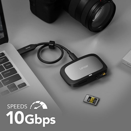 Memory card Lexar Professional CFexpress Gold 320GB Type A + Reader ...