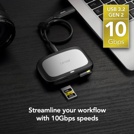 Карта памет Lexar Professional CFexpress Gold 320GB Type A + Card ...