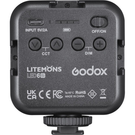 Осветление Godox Litemons LED6BI BI-Color Pocket Size LED Light ...