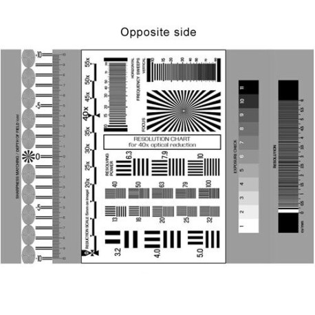 Аксесоар Danes Picta RES7 ISO Resolution Test Chart | ФотоСинтезис