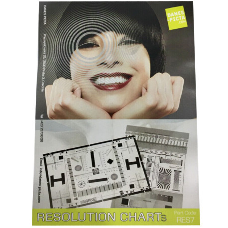 Аксесоар Danes Picta RES7 ISO Resolution Test Chart | ФотоСинтезис