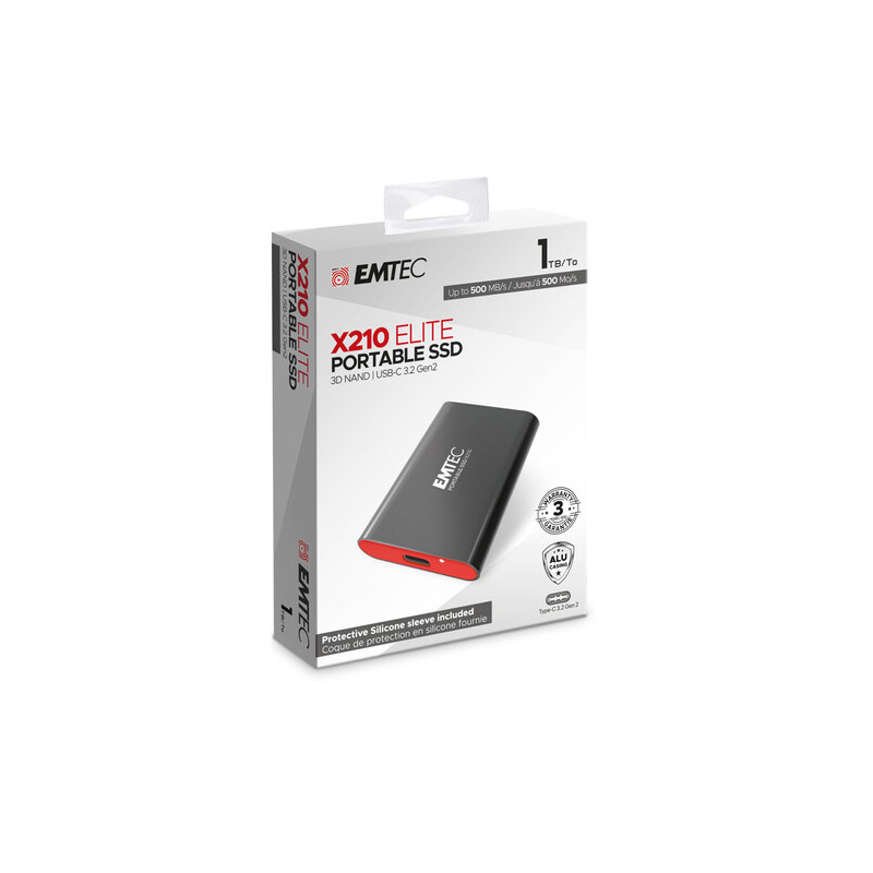 Solid State Drive Emtec X210 Elite 1TB Portable SSD | PhotoSynthesis