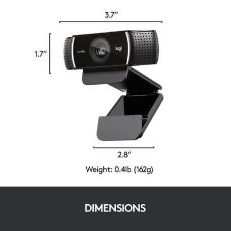 Camcorder Logitech C922 Pro Stream V2 Web Camera | PhotoSynthesis