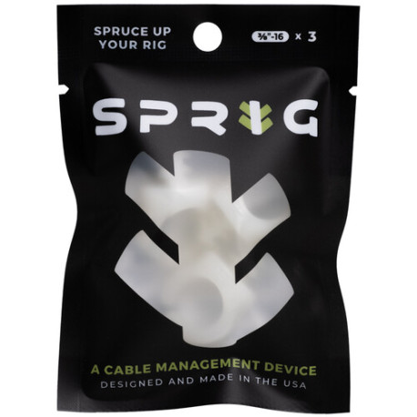 Аксесоар Sprig Big Cable Management Device - 3/8″-16 резба (Glow in the ...