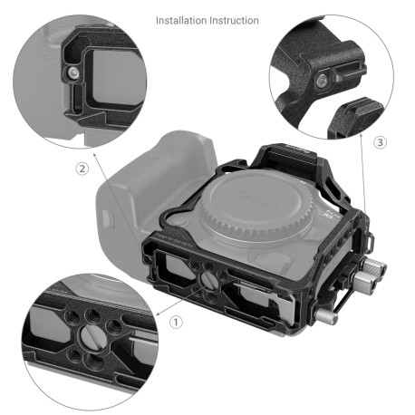 Клетка за фотоапарат / камера Smallrig 3656 Black Mamba Half Cage Kit ...