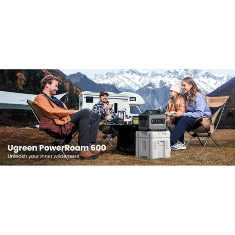 Преносима зарядна станция Ugreen GS600 Power Roam 600W Portable Power ...