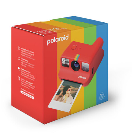 Instant Camera Polaroid Go Gen 2 (red) + Album + Film | Photosynthesis