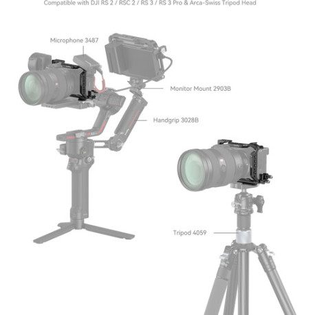 Клетка за фотоапарат / камера Smallrig 4336 Sony Alpha 6700 Cage Kit ...