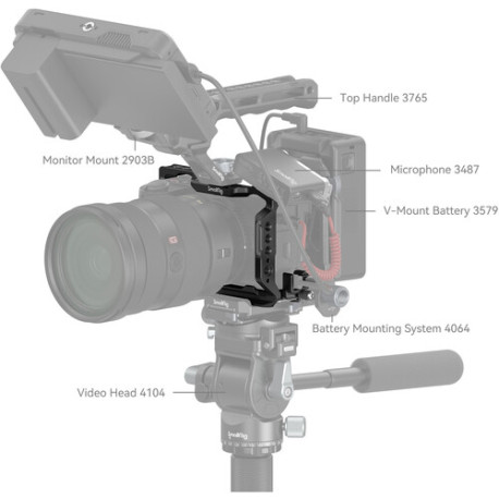 Клетка за фотоапарат / камера Smallrig 4336 Sony Alpha 6700 Cage Kit ...