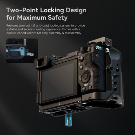 Клетка за фотоапарат / камера Smallrig 4336 Sony Alpha 6700 Cage Kit ...