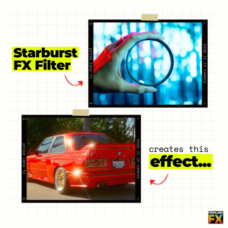 Filter Prism Lens FX Starburst FX Filter 67mm Mag Mount | PhotoSynthesis